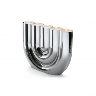 Philippi Teelichthalter Double U Chrom 123137 hier online | im aoshop ...