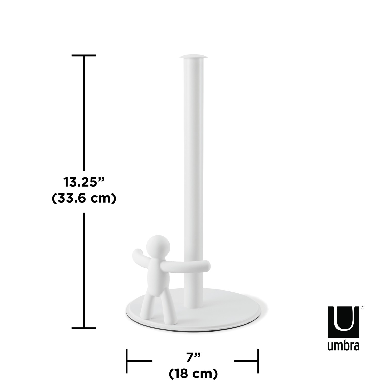 Umbra Küchenrollenhalter Buddy weiß | im aoshop.de online kaufen