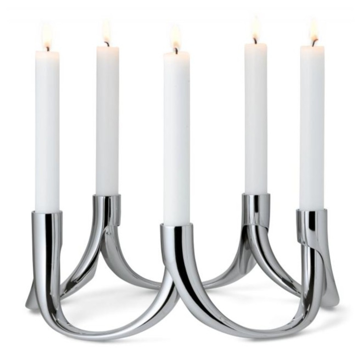 Philippi Kerzenhalter 3er Set BOW Nickel poliert 123126 | im aoshop.de ...