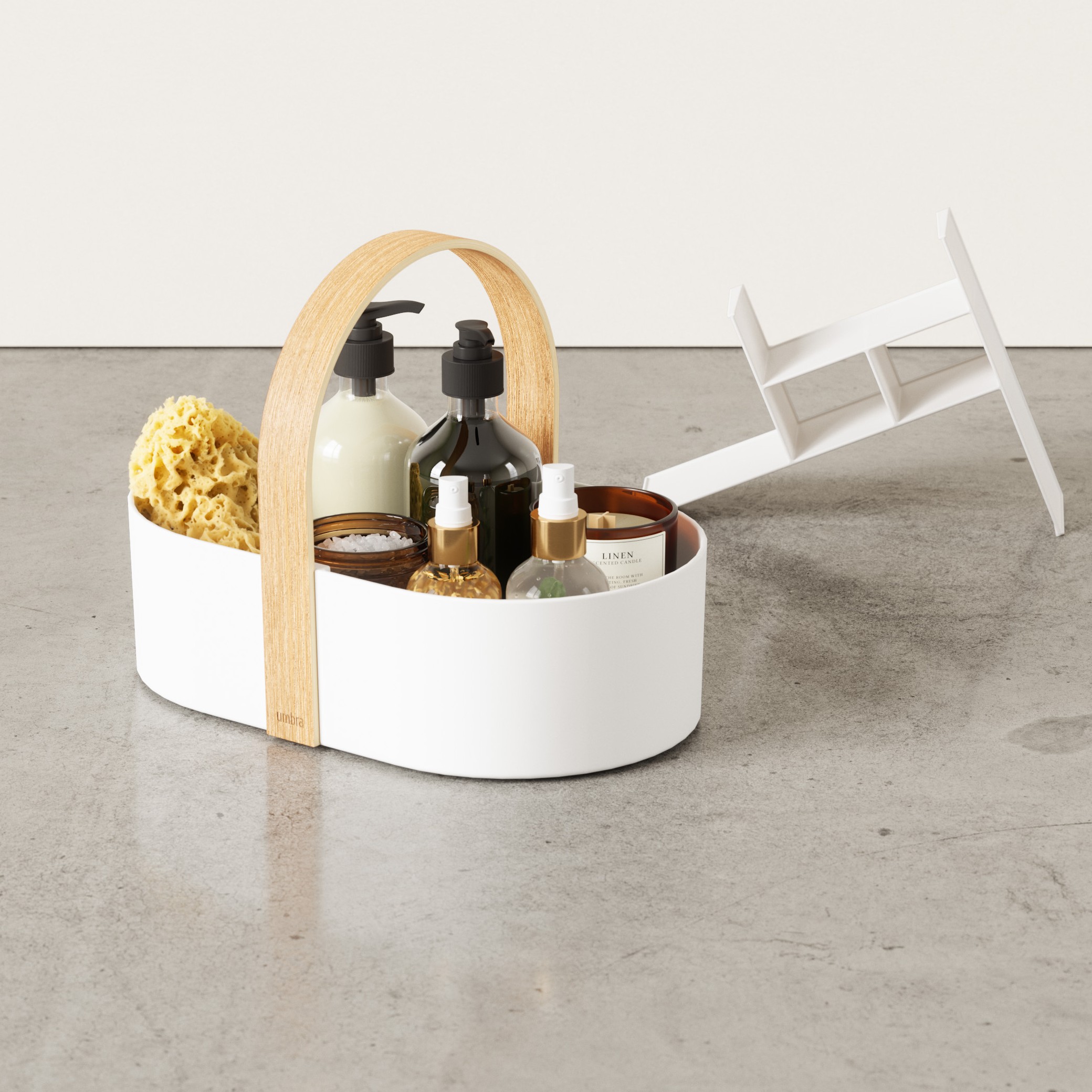 Umbra Bellwood Caddy weiß/nature | im aoshop.de online kaufen